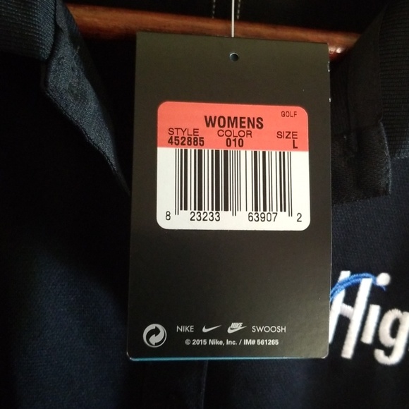 Nike | Tops | Nike Golf Dri Fit Womens Large New With Tags | Poshmark